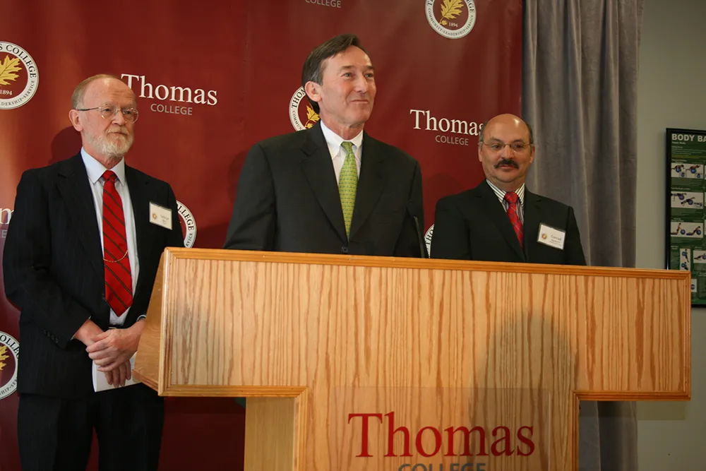 Former Long-Time Thomas College President George Spann Dies