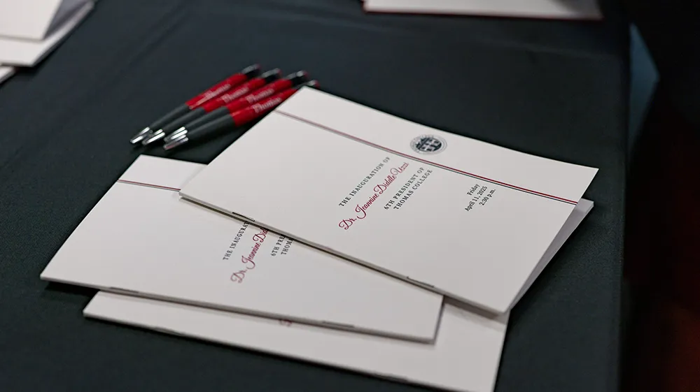 Thomas College Holds 6th Presidential Inauguration in 131-Years